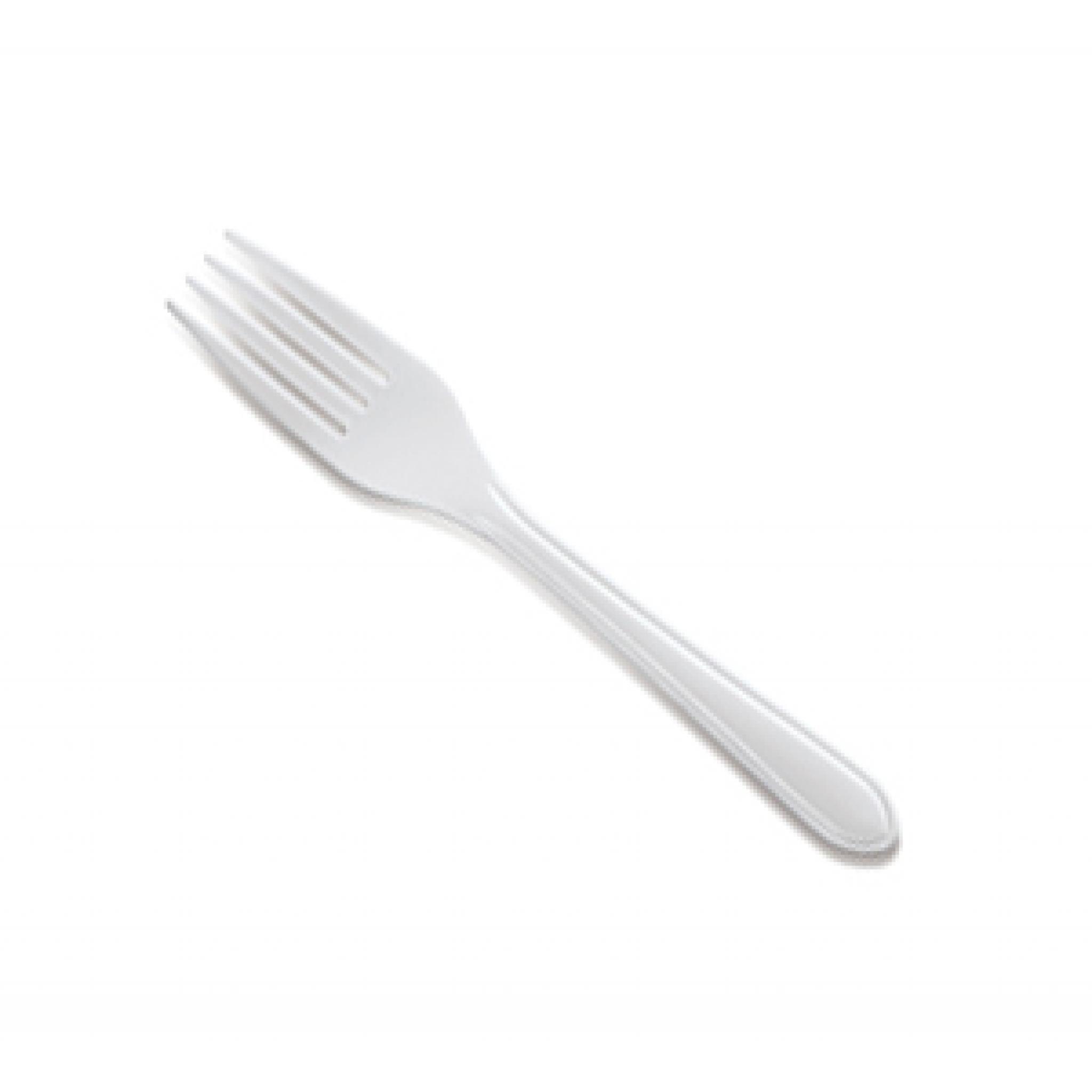 White Plastic Forks Disposable Cutlery | Thali Outlet