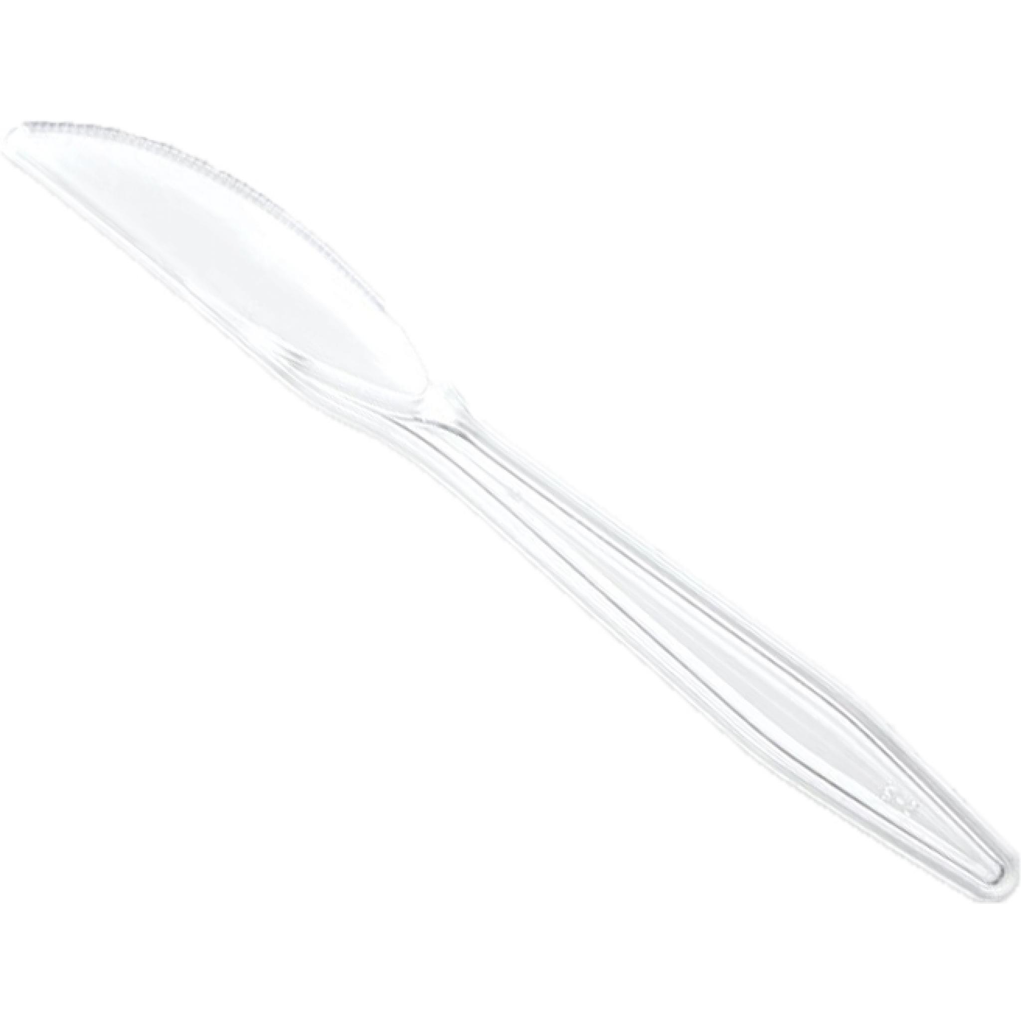 Clear Knives Strong Disposable Cutlery | Thali Outlet